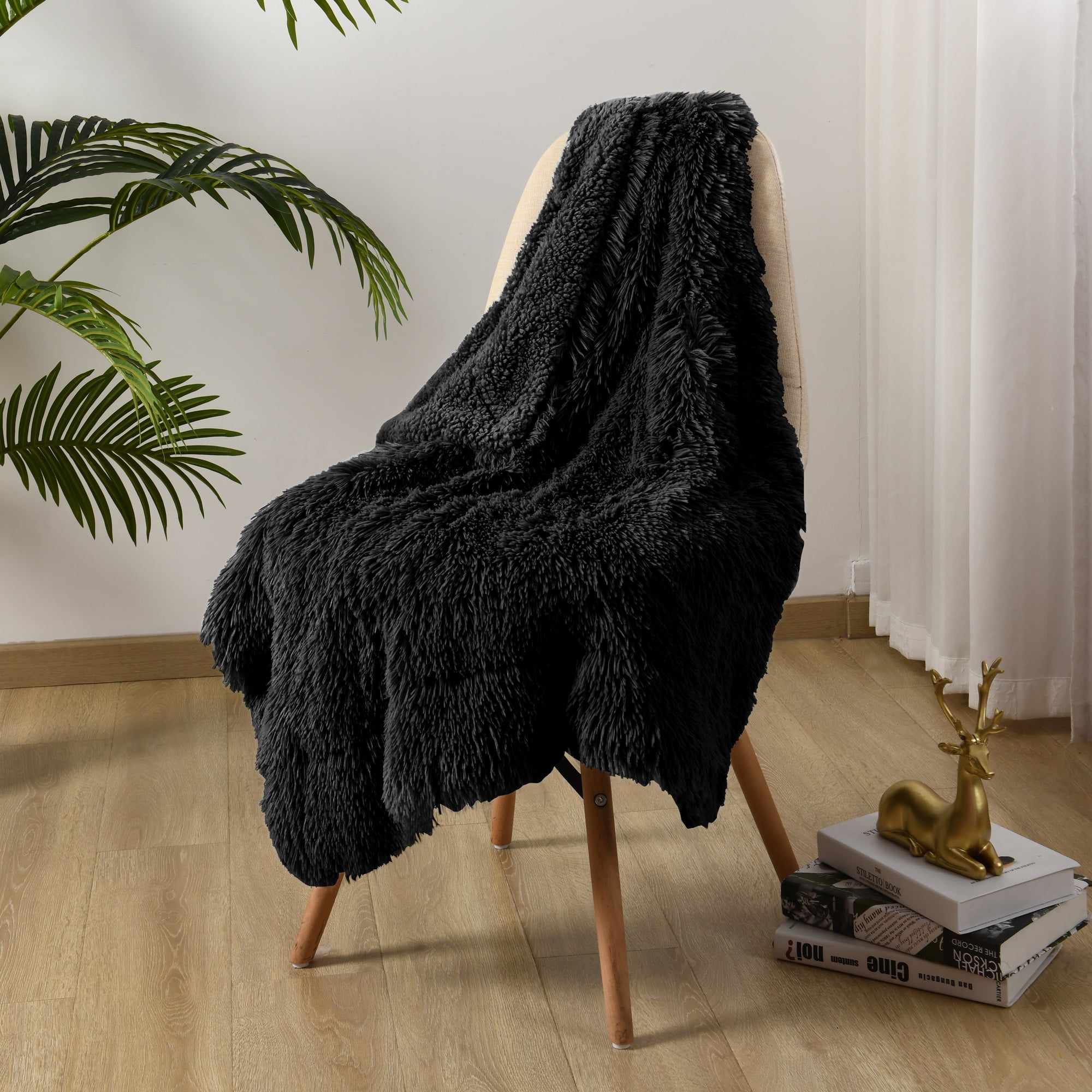 Softlife Super Soft Fluffy Velvet Pet Blanket for Dog and Cat, 20" x 30 ...