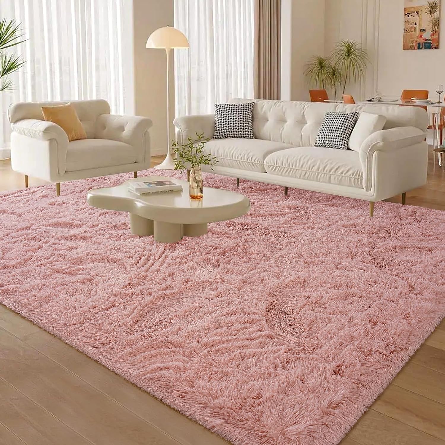 Softlife Super Soft Rug For Living Room Fluffy Rugs For Dorm Room Cute ...