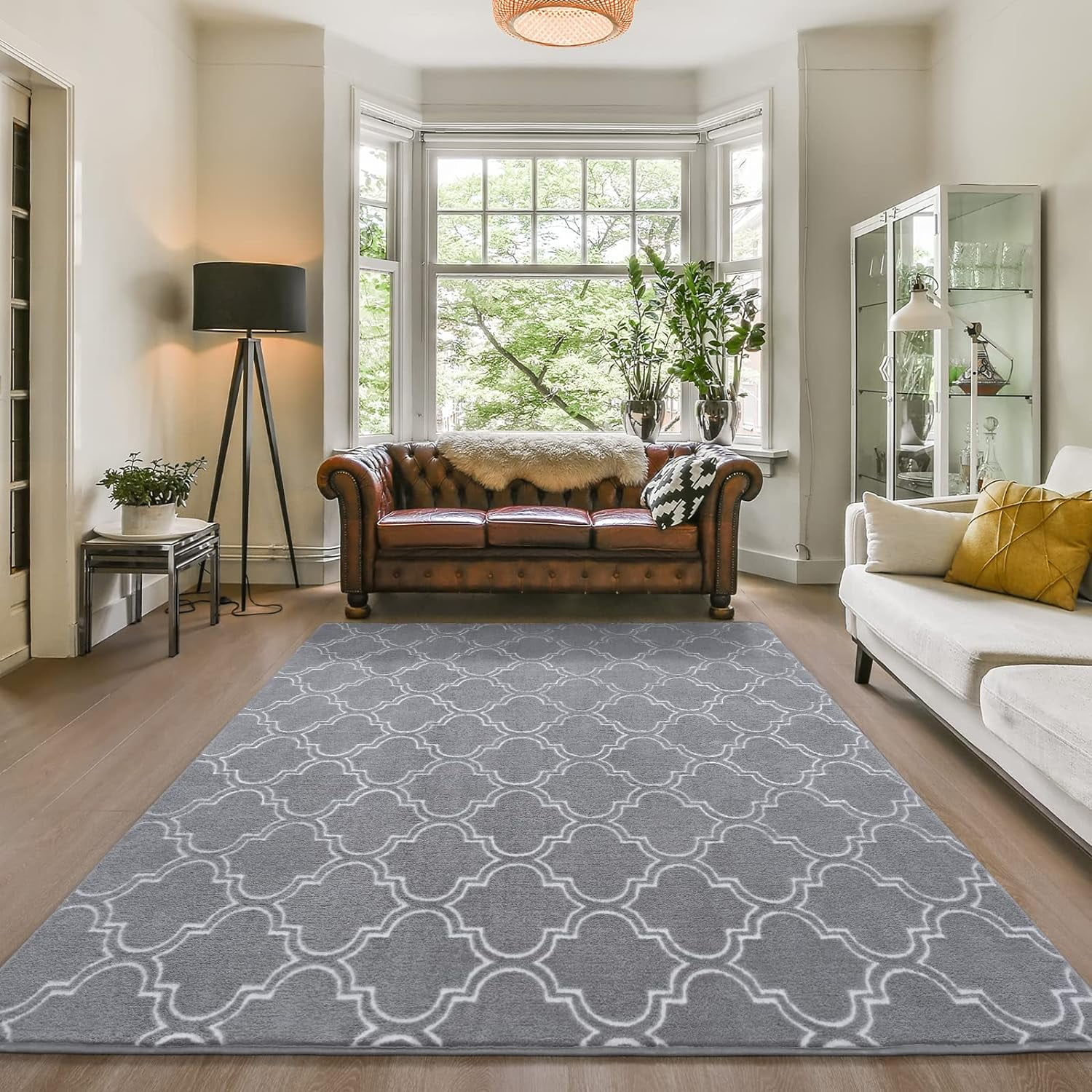 Softlife Ultra Cozy Area Rug Stylish Shag Plush Carpets for Bedroom ...