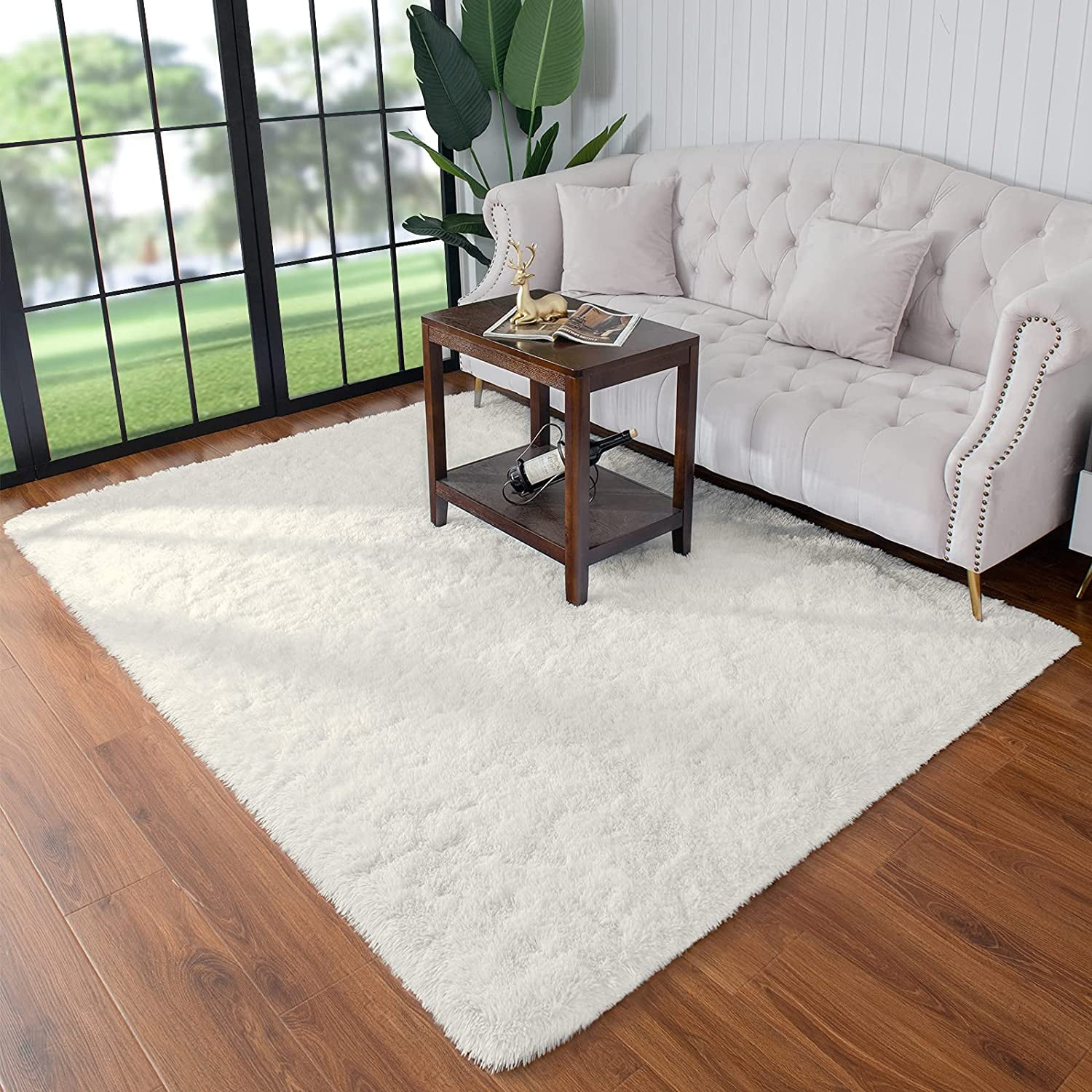 Softlife Big Cute Plush Area Rug, Large 4' x 5.3' Ultra Soft Fluffy ...