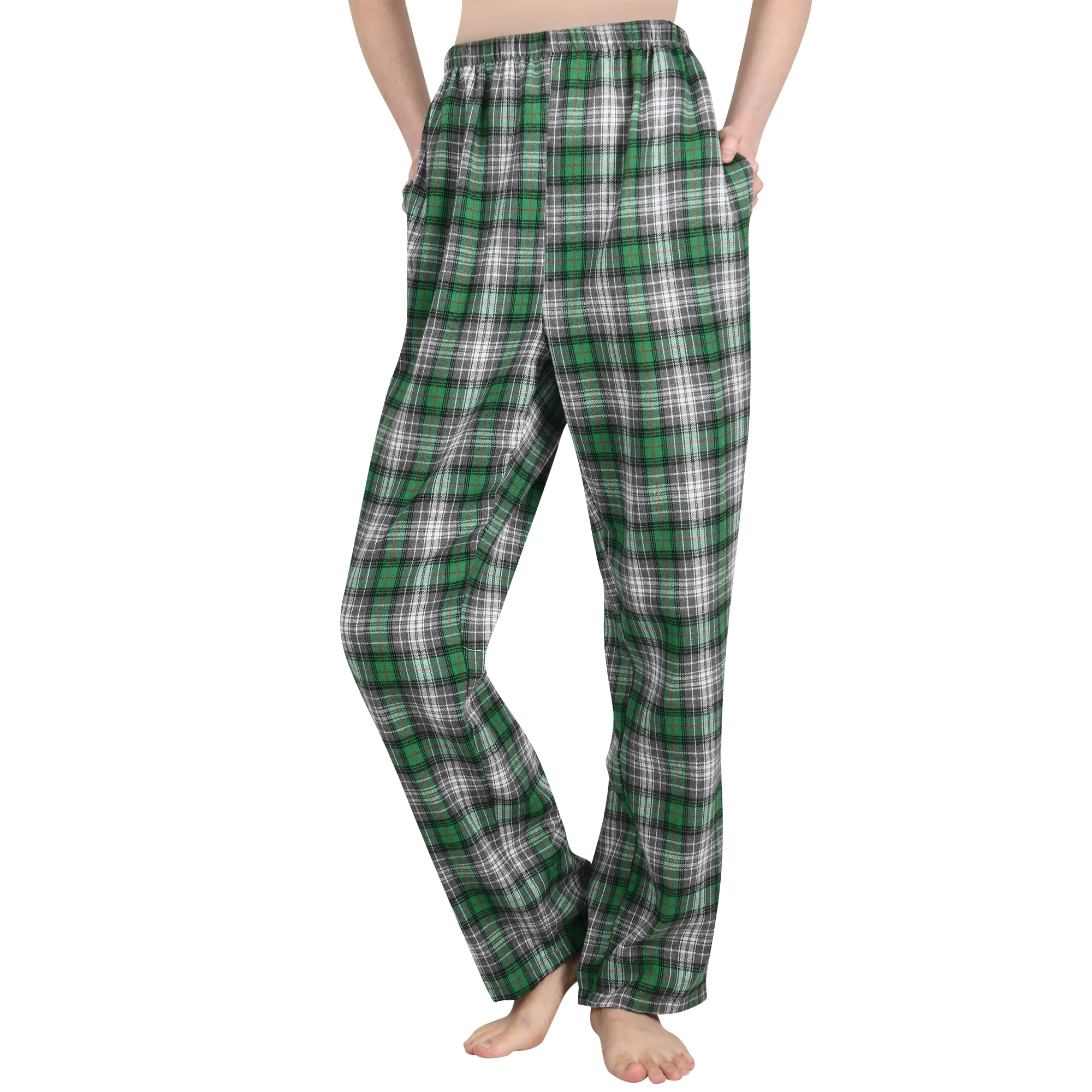 Softlife Women Fleece Pajama Pants Comfy Plaid Pj Bottoms For Women