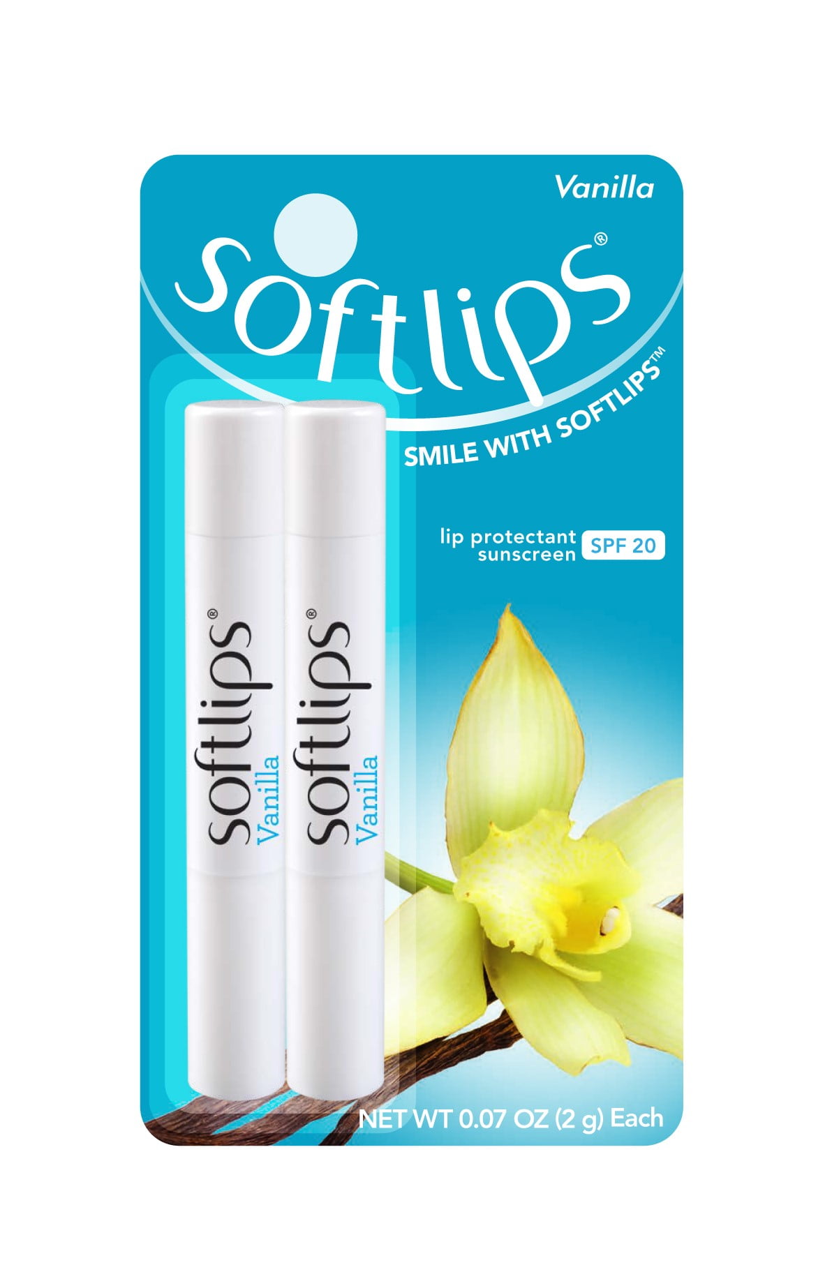 Softlips Vanilla Lip Balm, Fresh Scented Stick Set, Multi-Pack Flavors ...