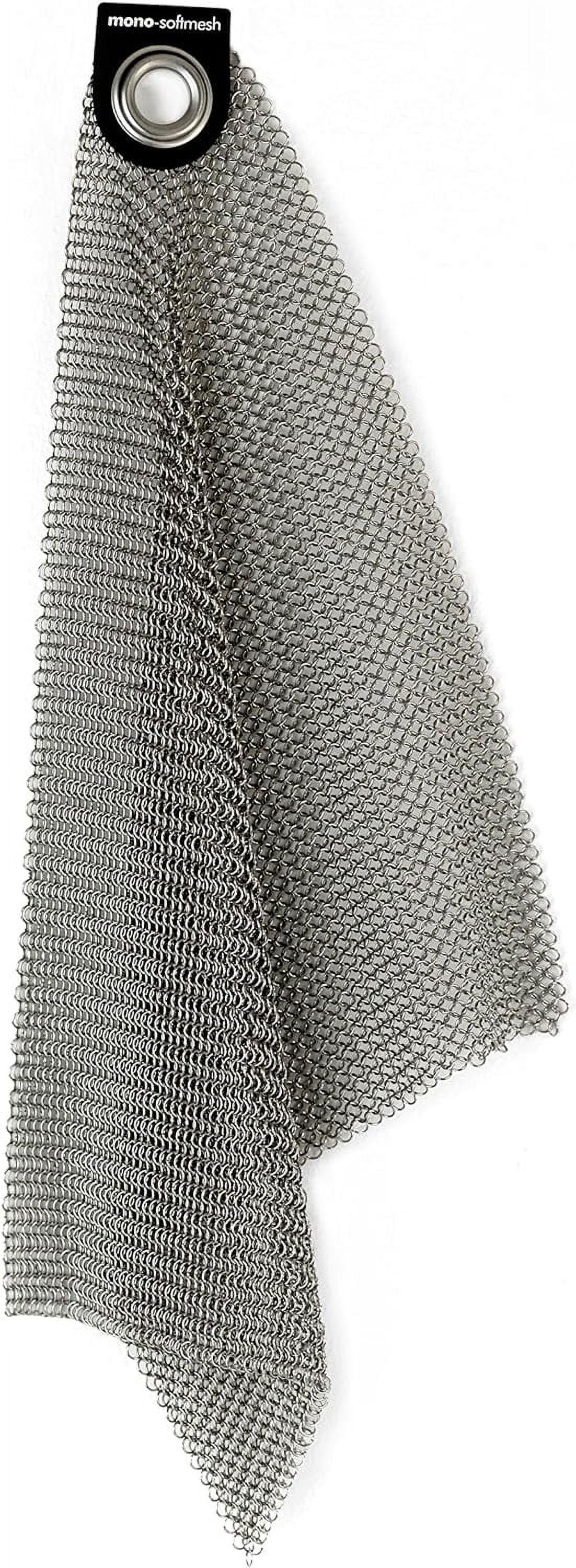 Softmesh Cleaning Mesh | Stainless Steel Cloth with Hook for Gentle ...