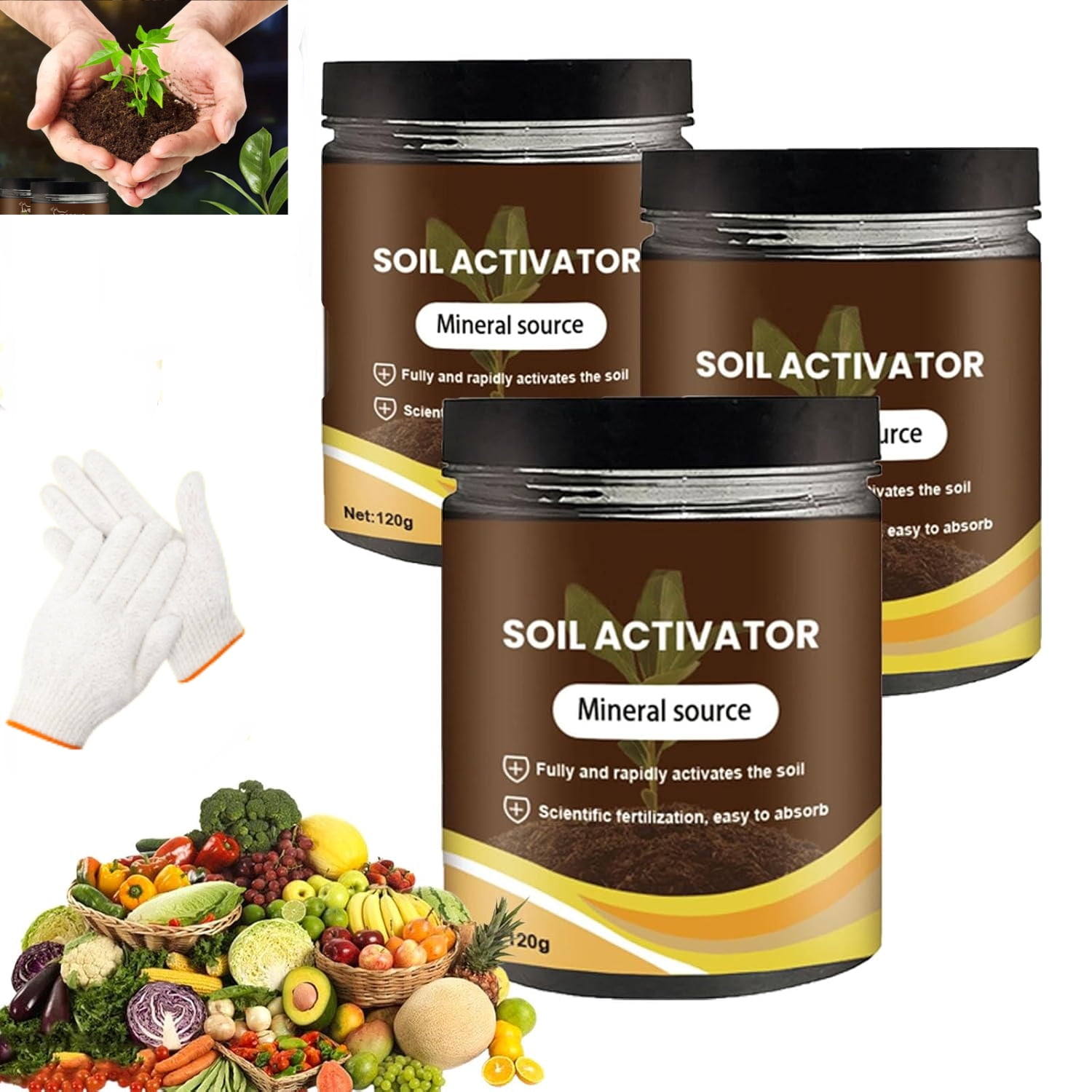 Softmildty Soil Activator, 2025 New Soil Pro Activator, Bone Meal ...