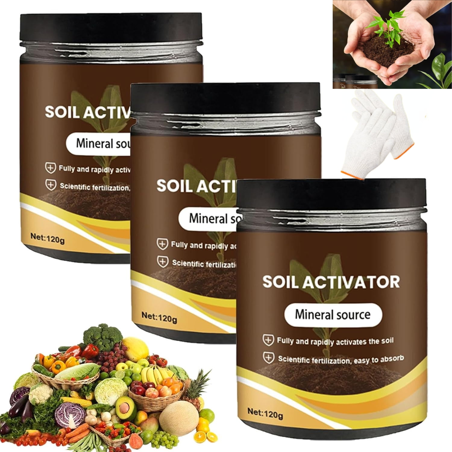 Softmildty Soil Activator, 2025 New Soil Pro Activator, Bone Meal ...