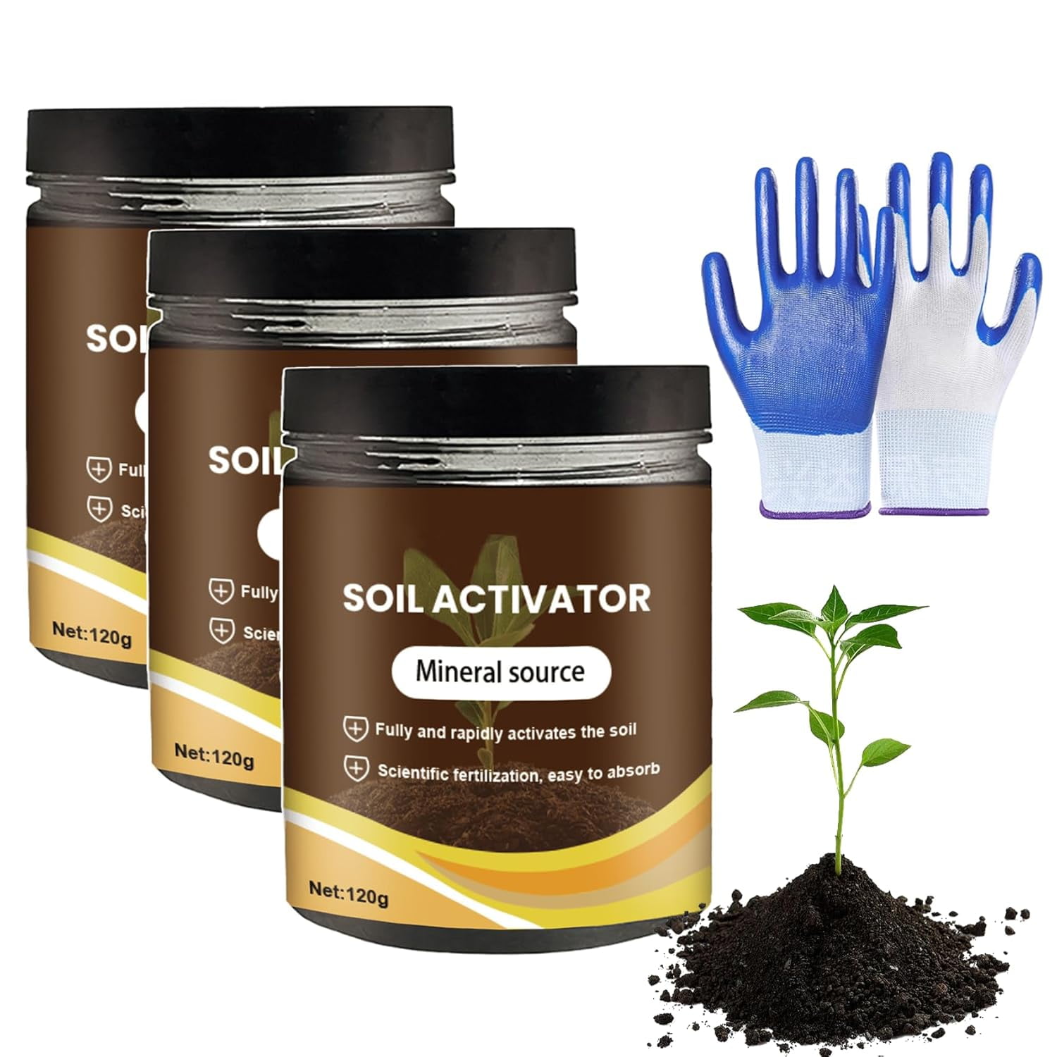 Softmildty Soil Activator, Soft Mildty Activated Treasure, Soil Pro ...