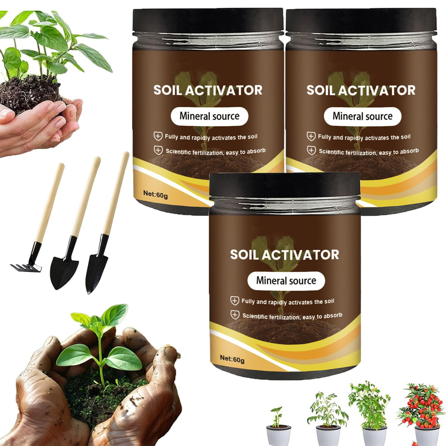 Softmildty Soil Activator, Soil Activators for Plants, Organic SoilPro ...