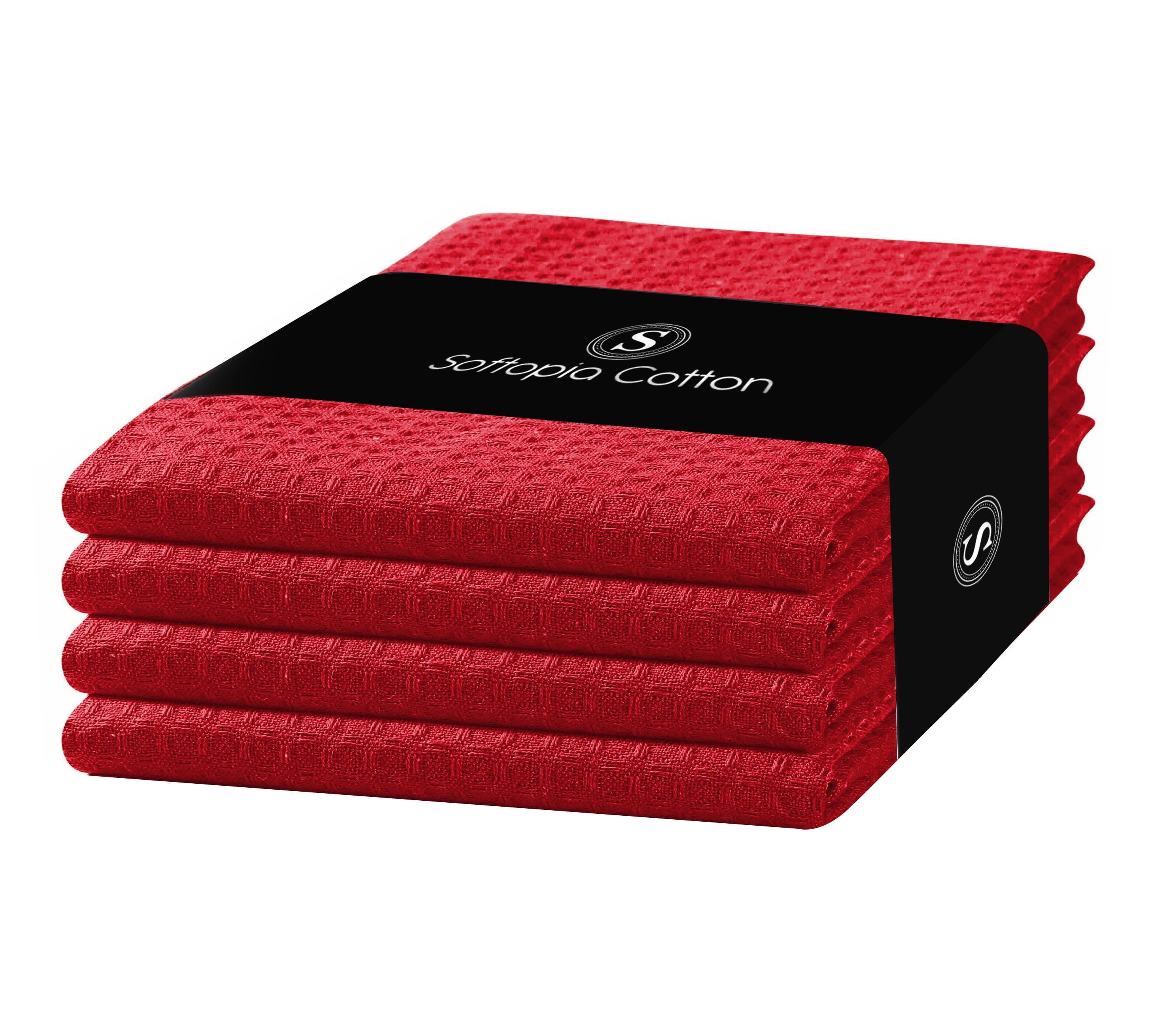 Softopia Cotton Waffle Weave Kitchen Dish Towel, 16