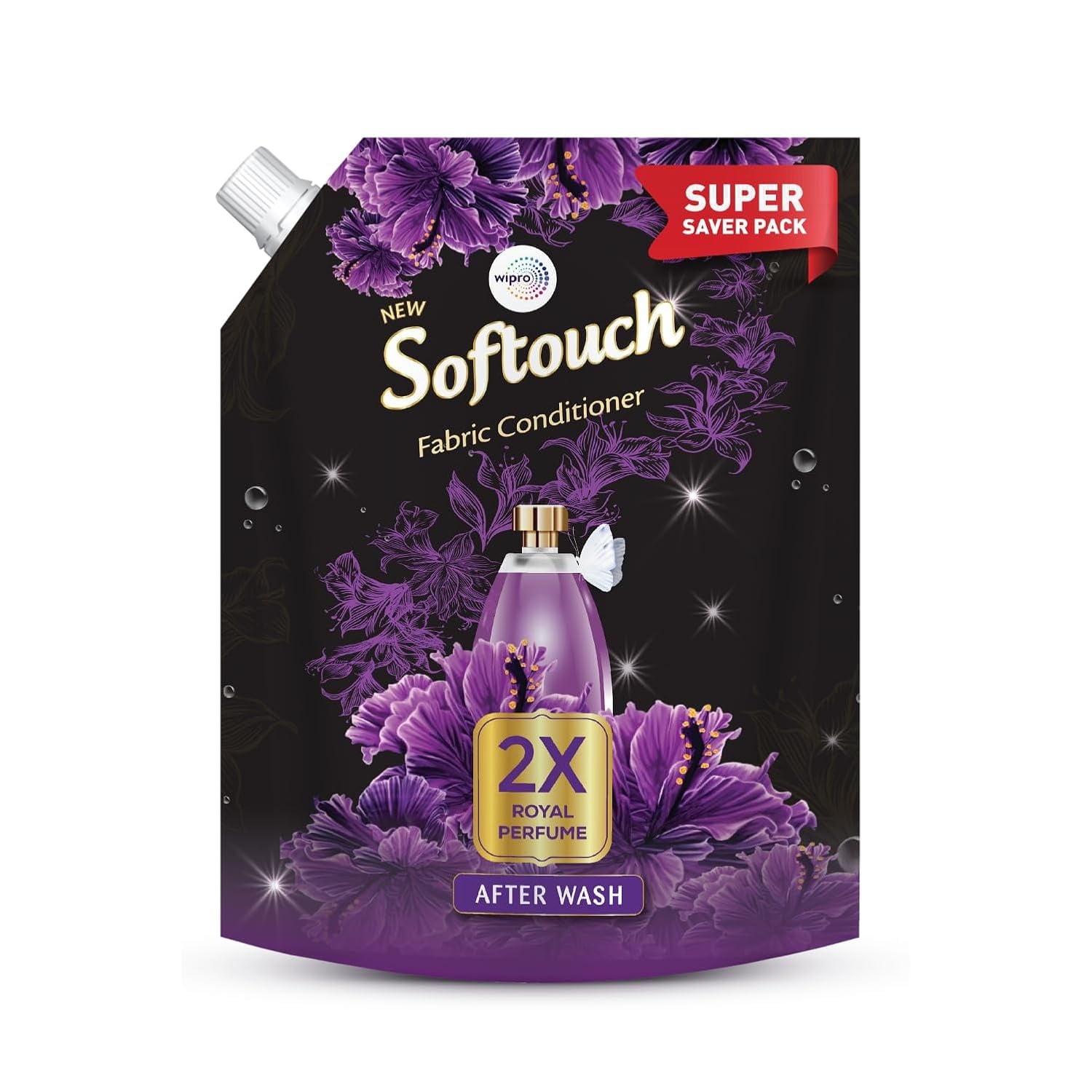 Softouch Royal Perfume 2 Liter Fabric Conditioner with Grapefruit ...
