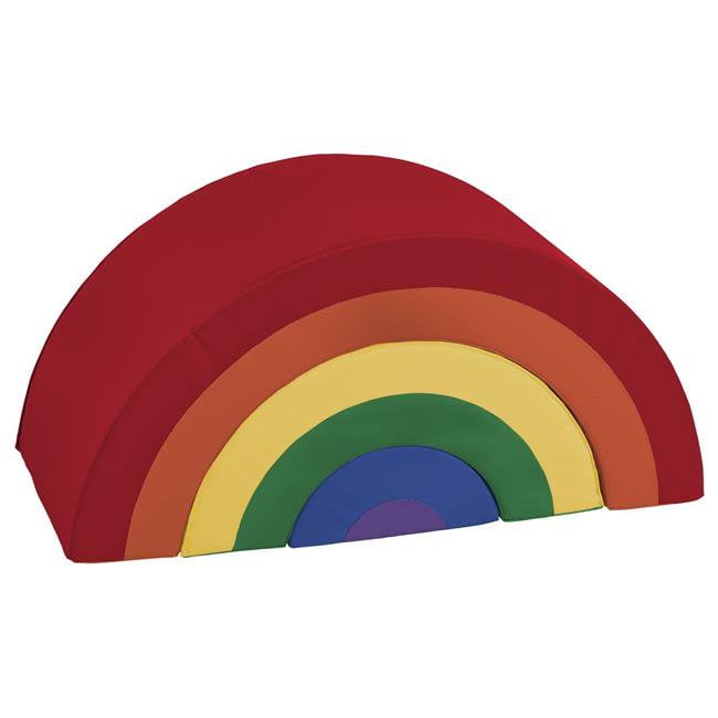 SoftScape Nested Rainbow Play Foam Arches, Oversized Stacking Learning ...