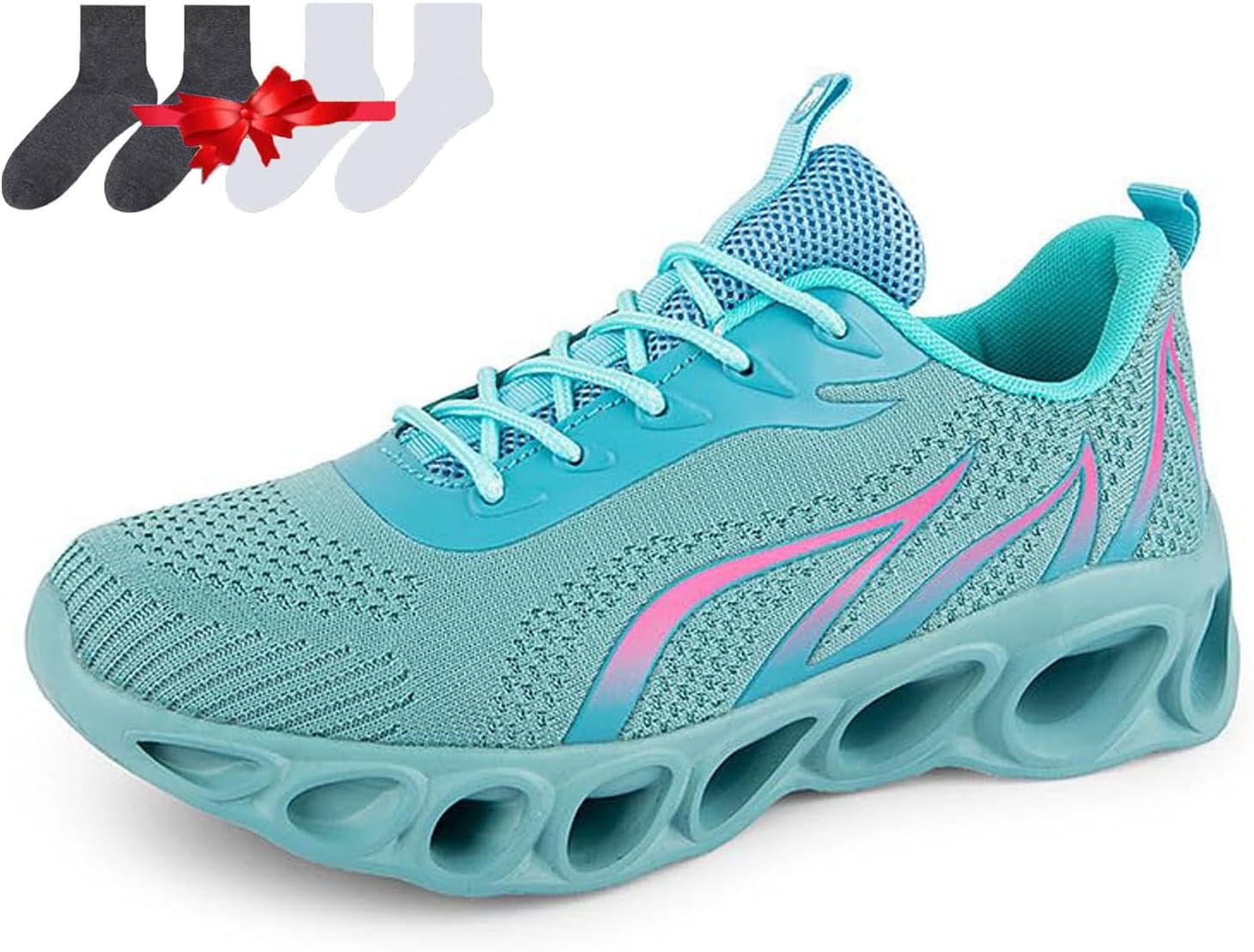 Women's Wide Width Walking Shoes, Slip-Resistant and Comfortable ...