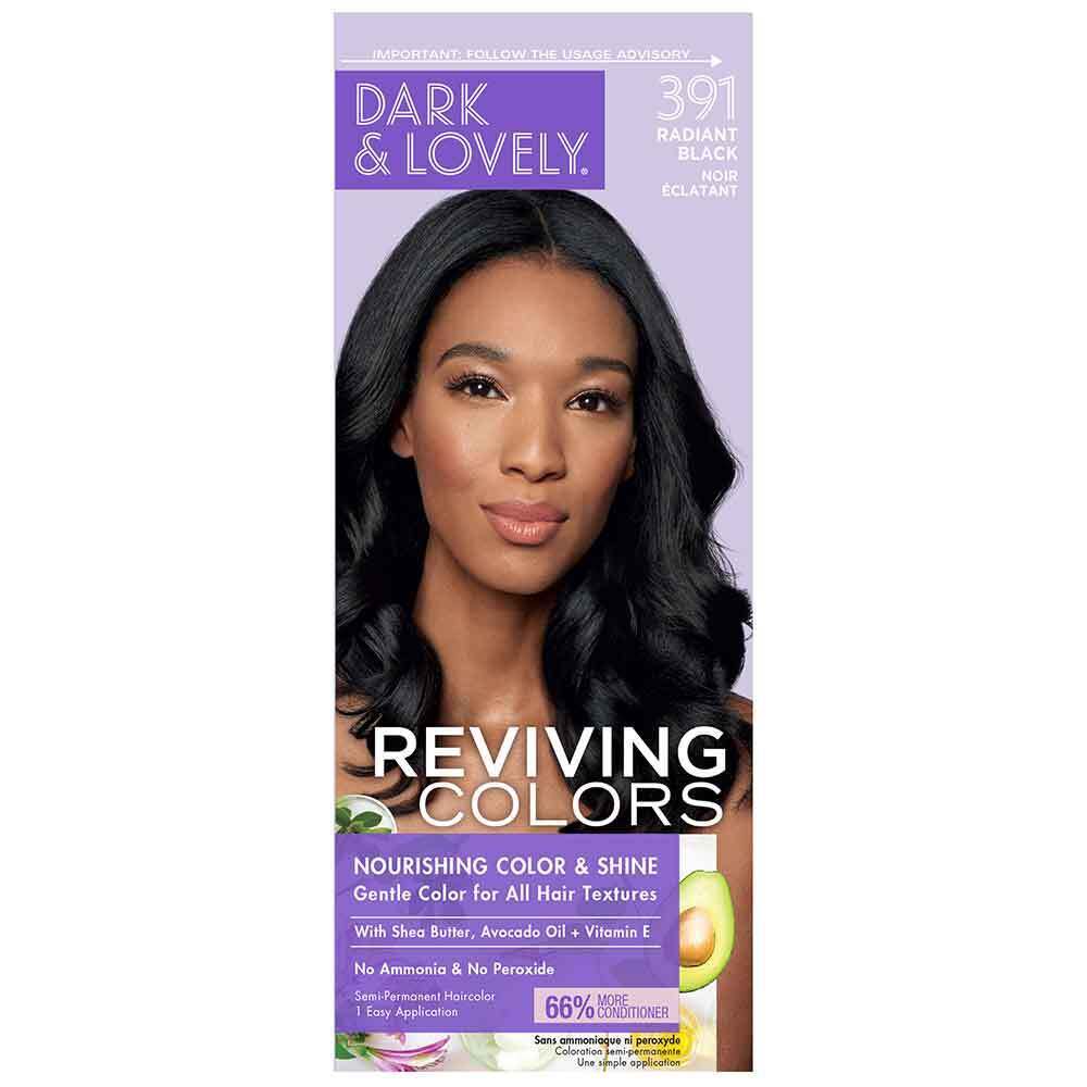 Softsheen-Carson Dark and Lovely Reviving Colors 391 Radiant Black ...