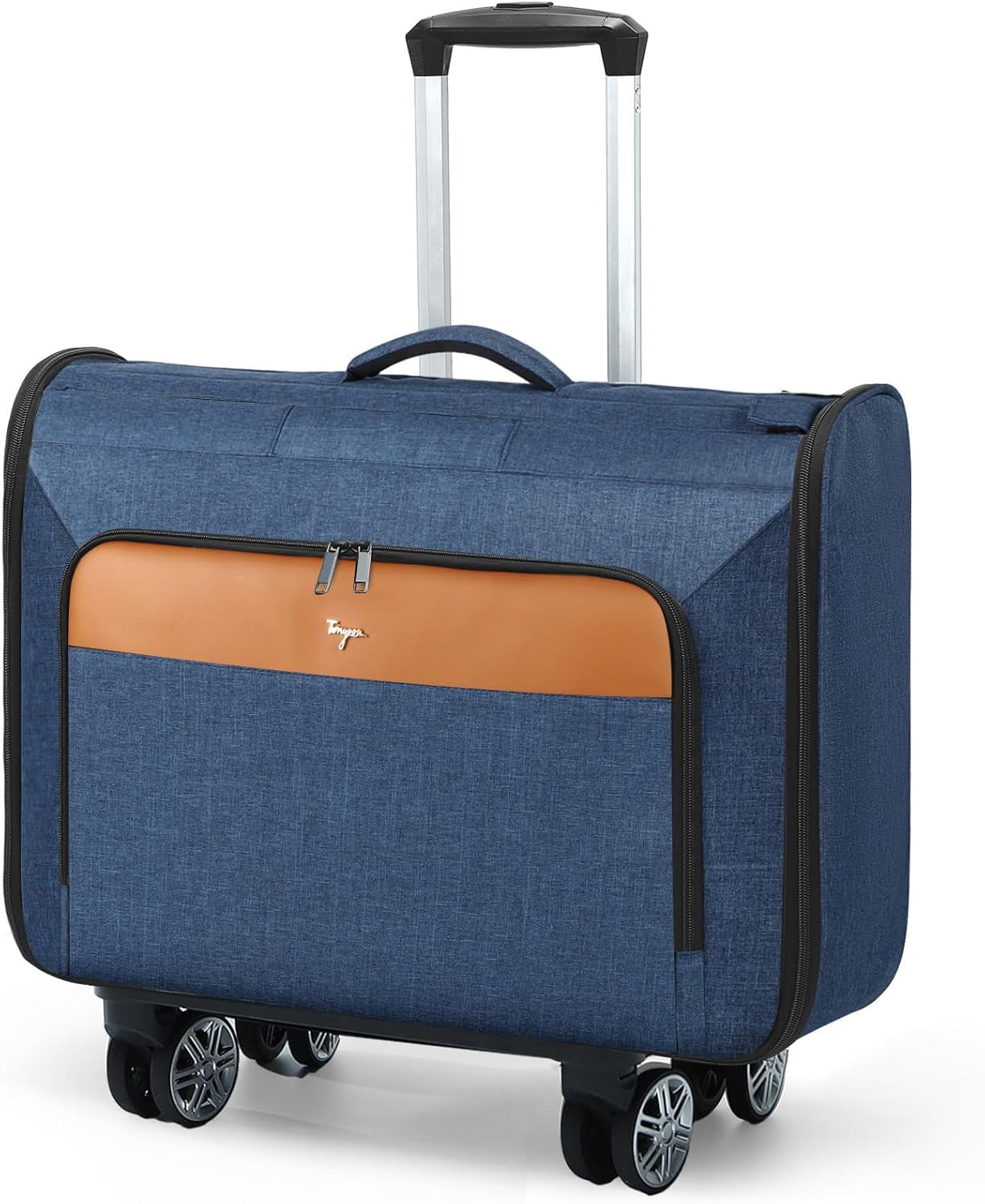 Softside Rolling Garment Bag, Large Rolling Duffle Garment Bag with ...