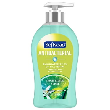Softsoap Antibacterial Liquid Hand Soap 6 x 11.25 oz Crisp Clean ...