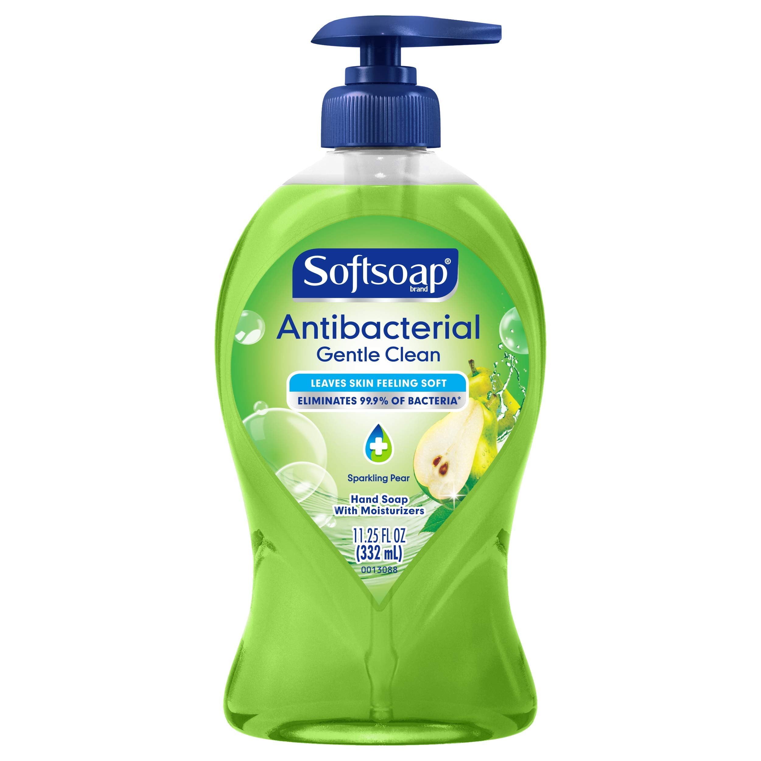 Softsoap Antibacterial Liquid Hand Soap Pump Gentle Clean Sparkling ...