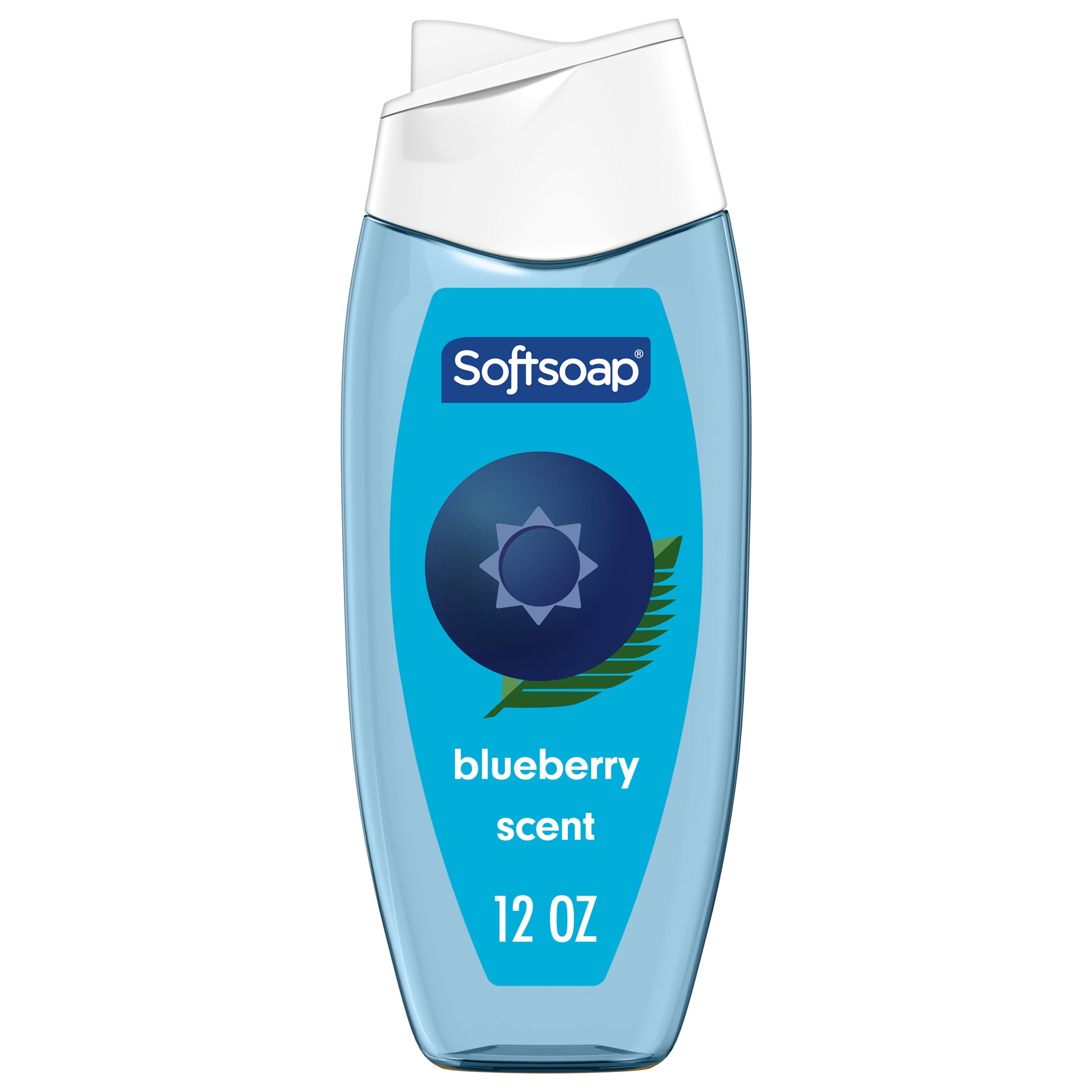 Softsoap Moisturizing Body Wash, pH Balanced, Blueberry Scent, 12 fl oz ...