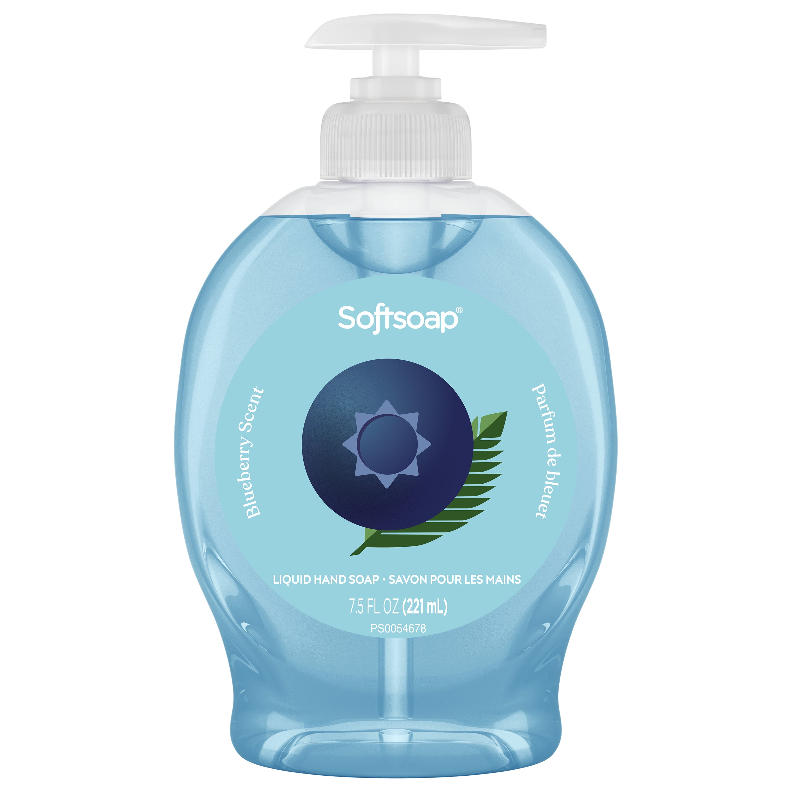 Softsoap Limited Edition Blueberry Liquid Hand Soap, 7.5 oz Pump Bottle ...