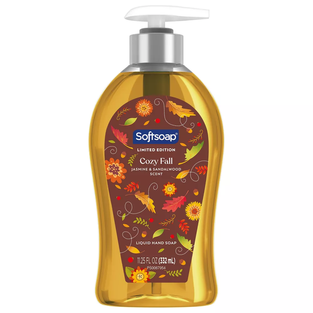 Softsoap Limited Edition Hand Soap - Cozy Fall Jasmine and Sandalwood ...