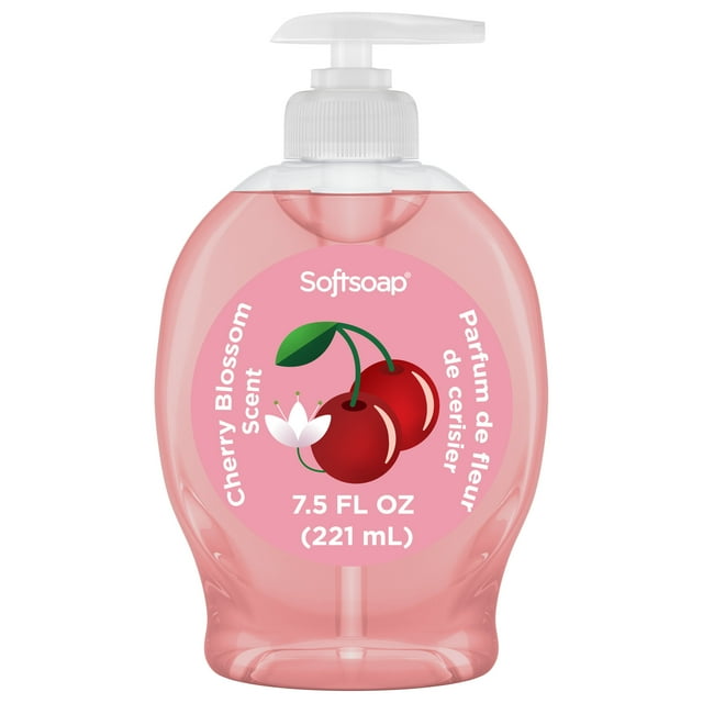 Softsoap Limited Edition Liquid Hand Soap, Cherry Blossom, 7.5 Fluid ...