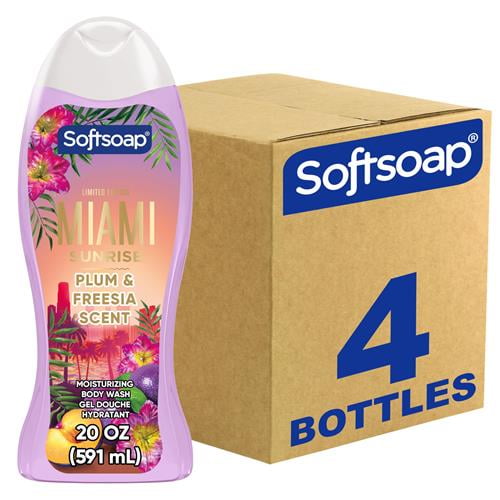 Softsoap Limited Edition Miami Sunrise Moisturizing Body Wash ...