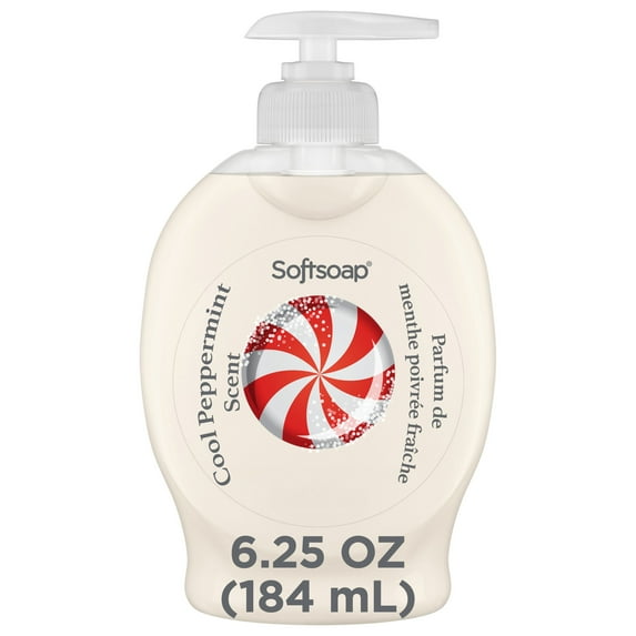 Softsoap Limited Edition Liquid Hand Soap, Cool Peppermint Scent, 6.25 ...
