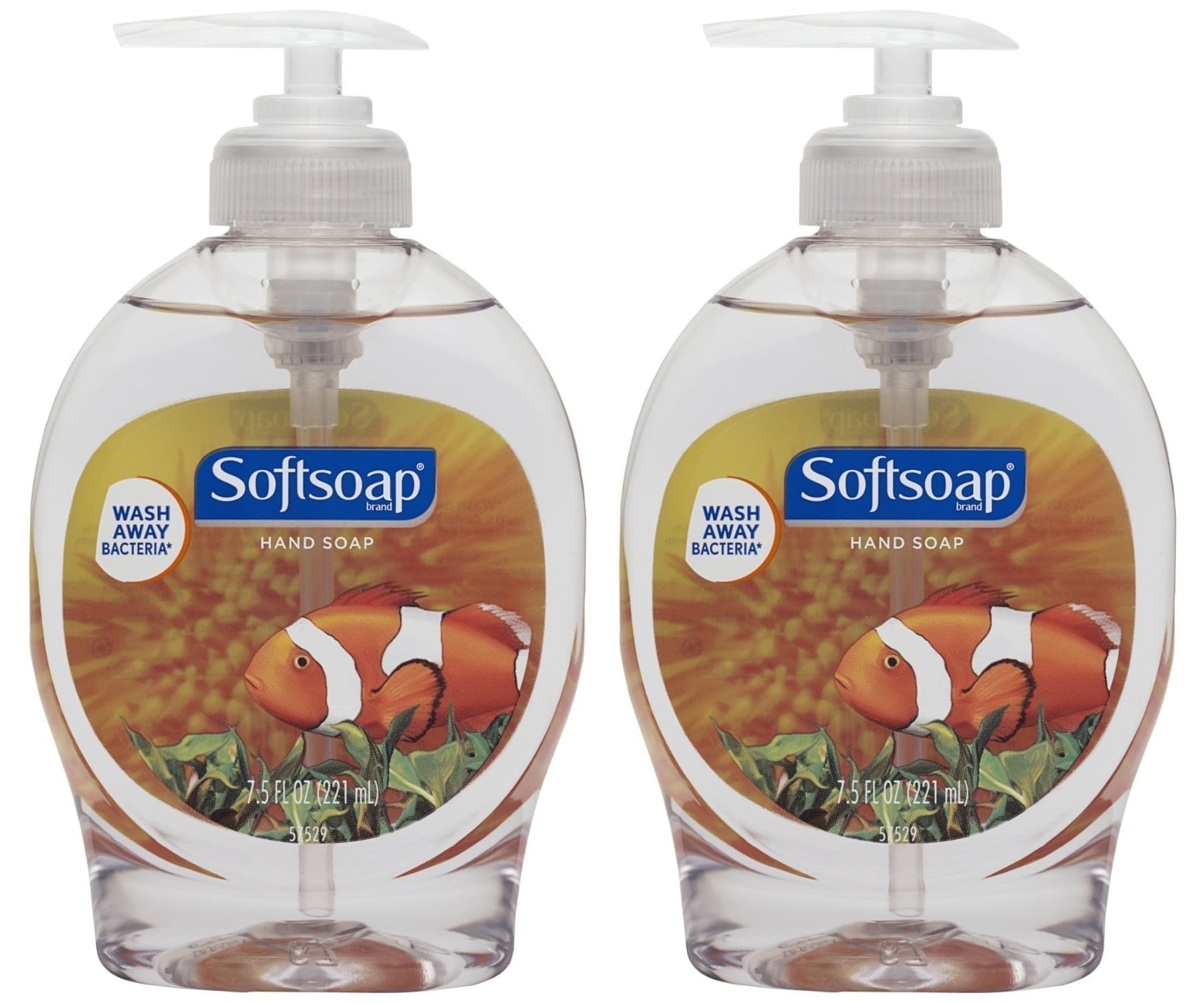 Softsoap Liquid Hand Soap, Aquarium, 7.5 Fluid Ounce, 2 Pack - Walmart.com
