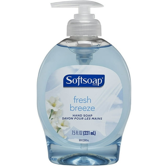 Softsoap Liquid Hand Soap, Fresh Breeze, 7.5 oz (Pack of 3) - Walmart.com
