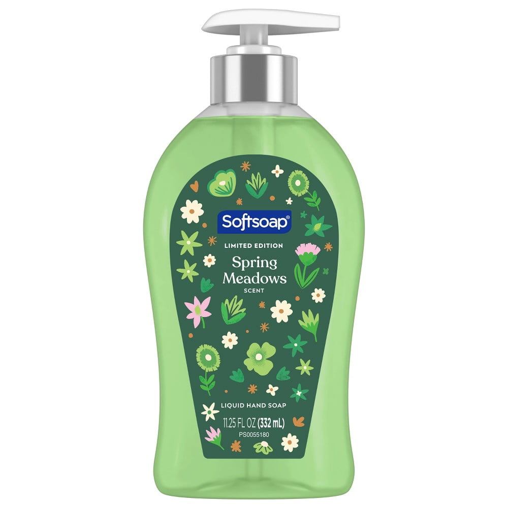 Softsoap Liquid Hand Soap Pump - Spring Meadows - 11.25 fl oz - Walmart.com