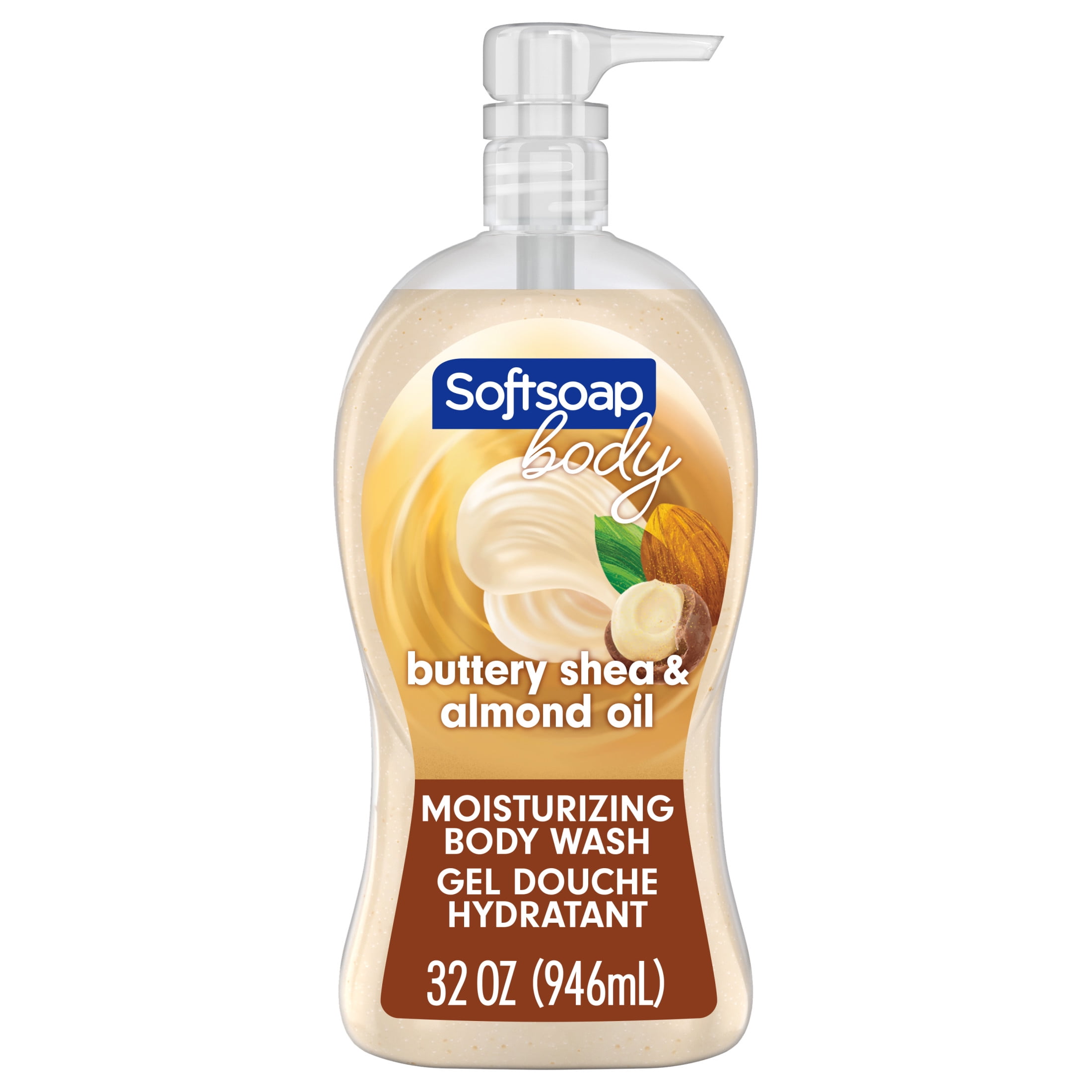 Softsoap Moisturizing Body Wash, All Skin Types, Shea and Almond Oil ...