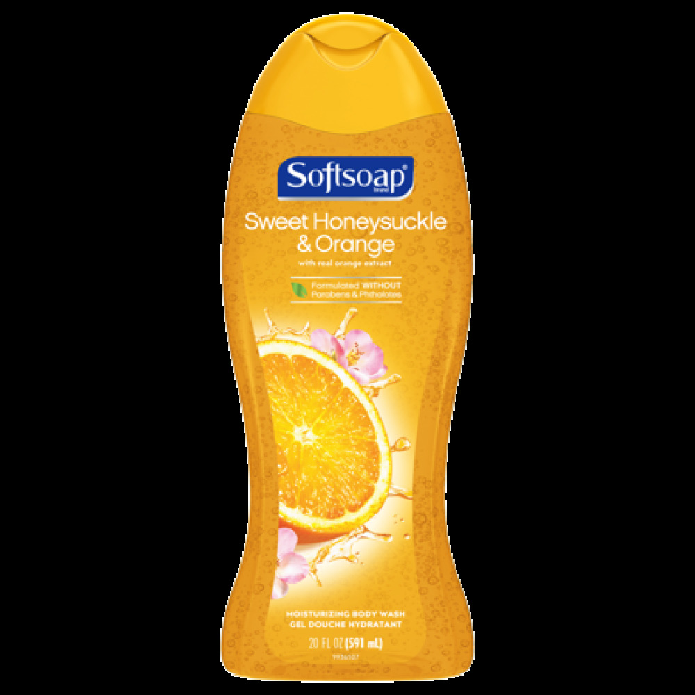 Softsoap Moisturizing Body Wash Sweet Honeysuckle and Orange 20 oz ...
