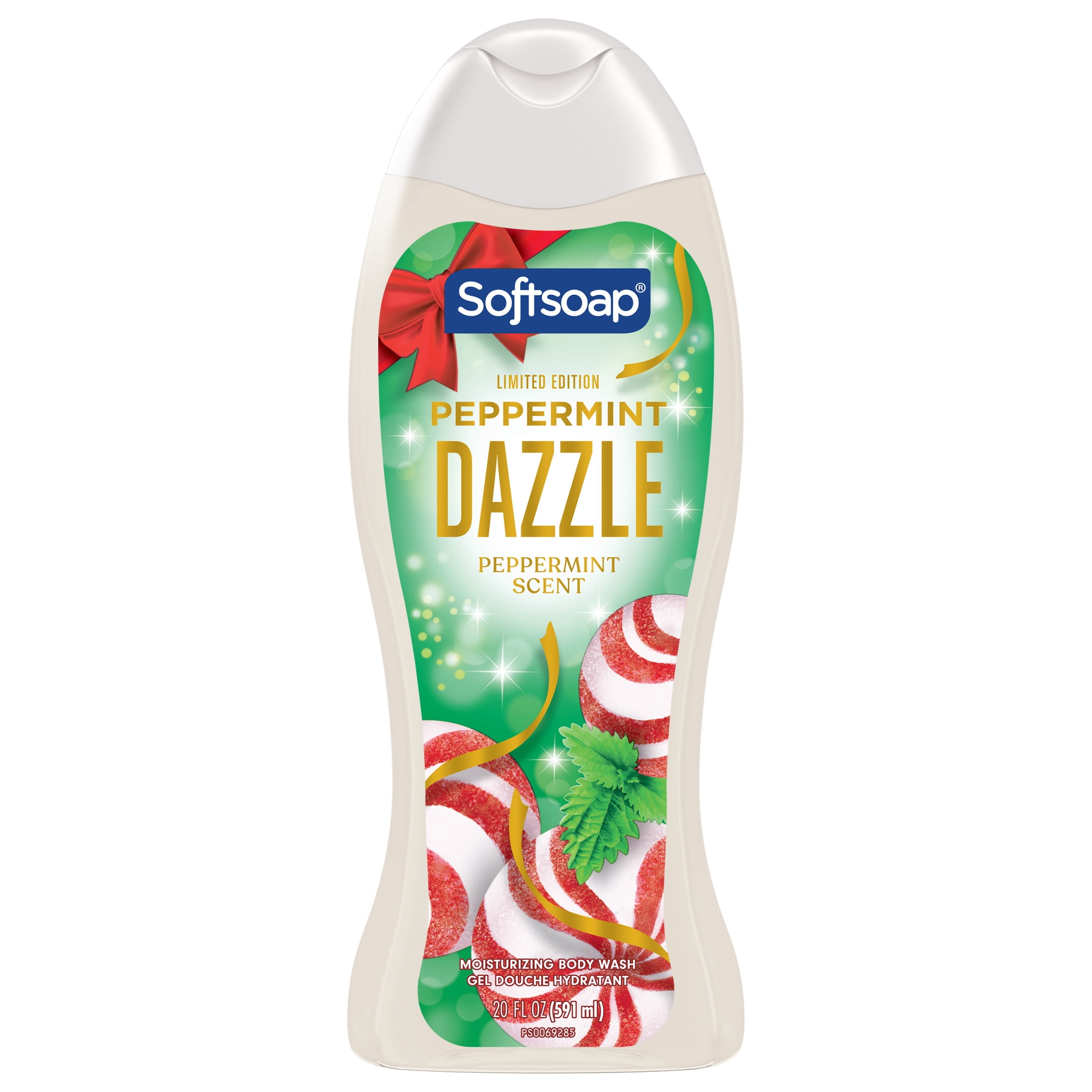 Softsoap Peppermint Dazzle Limited Edition Moisturizing Body Wash ...