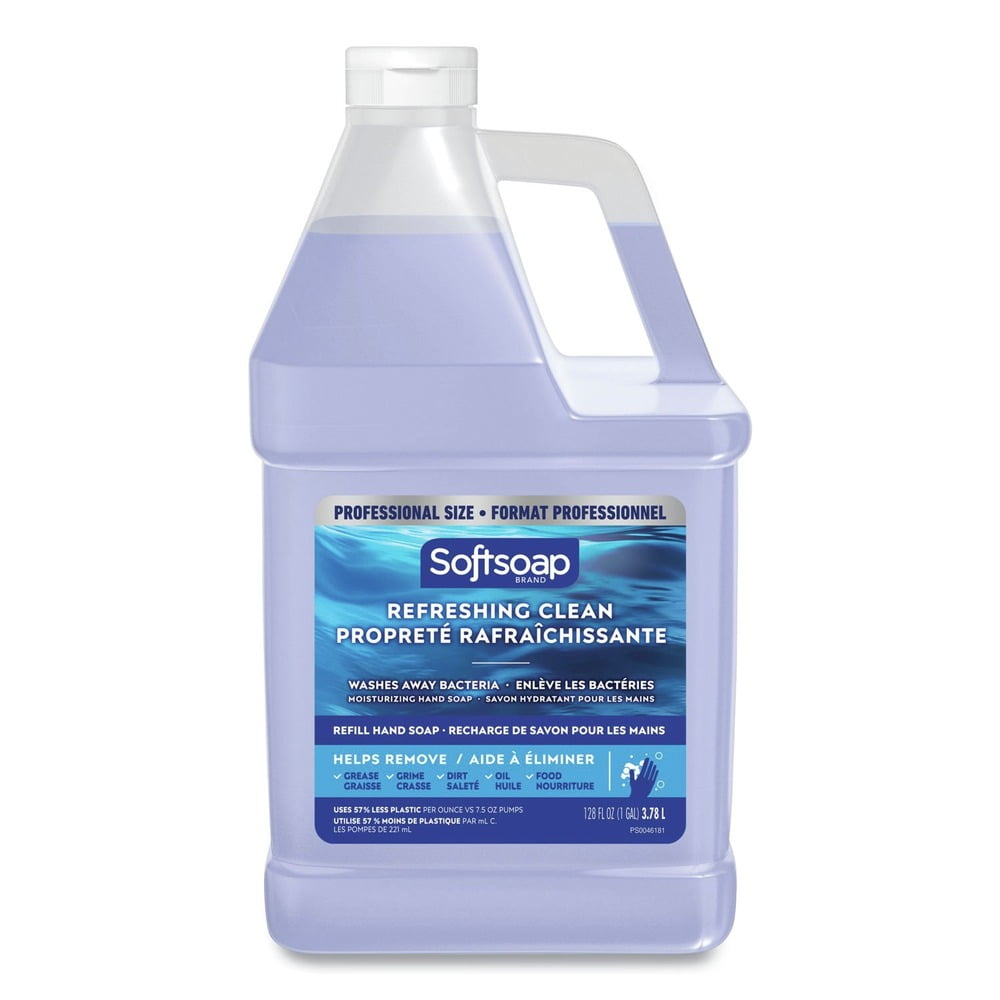 Softsoap 61036482 128 oz Liquid Hand Soap Refills - Refreshing Clean ...