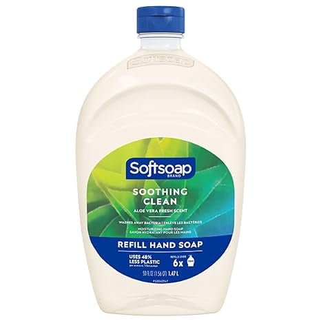 Softsoap Soothing Clean Liquid Hand Soap Refill, 50 Ounce - Walmart.com