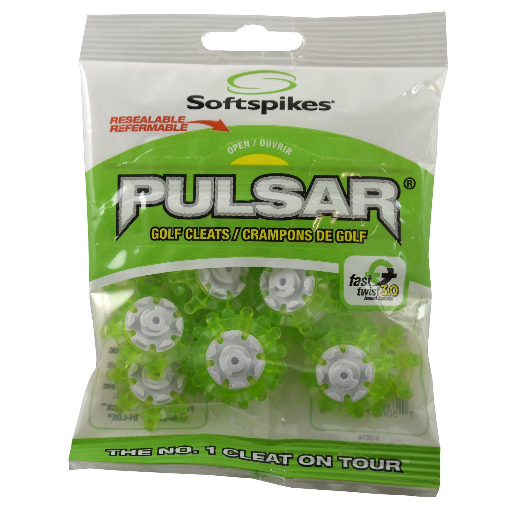 Softspikes, Golf Cleats, Pulsar Fast Twist 3.0, 18 Count - Walmart.com