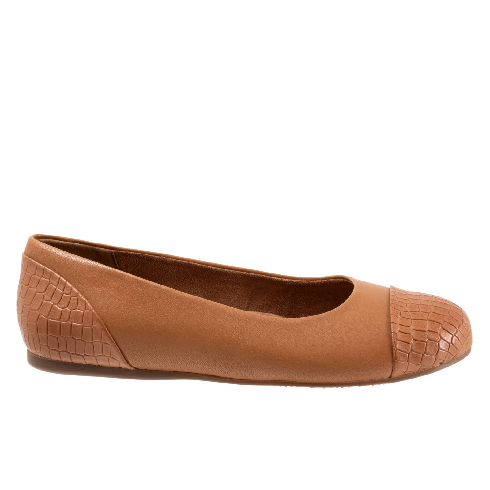 Softwalk Adult Womens Sonoma Cap Toe Ballet Flats - Walmart.com