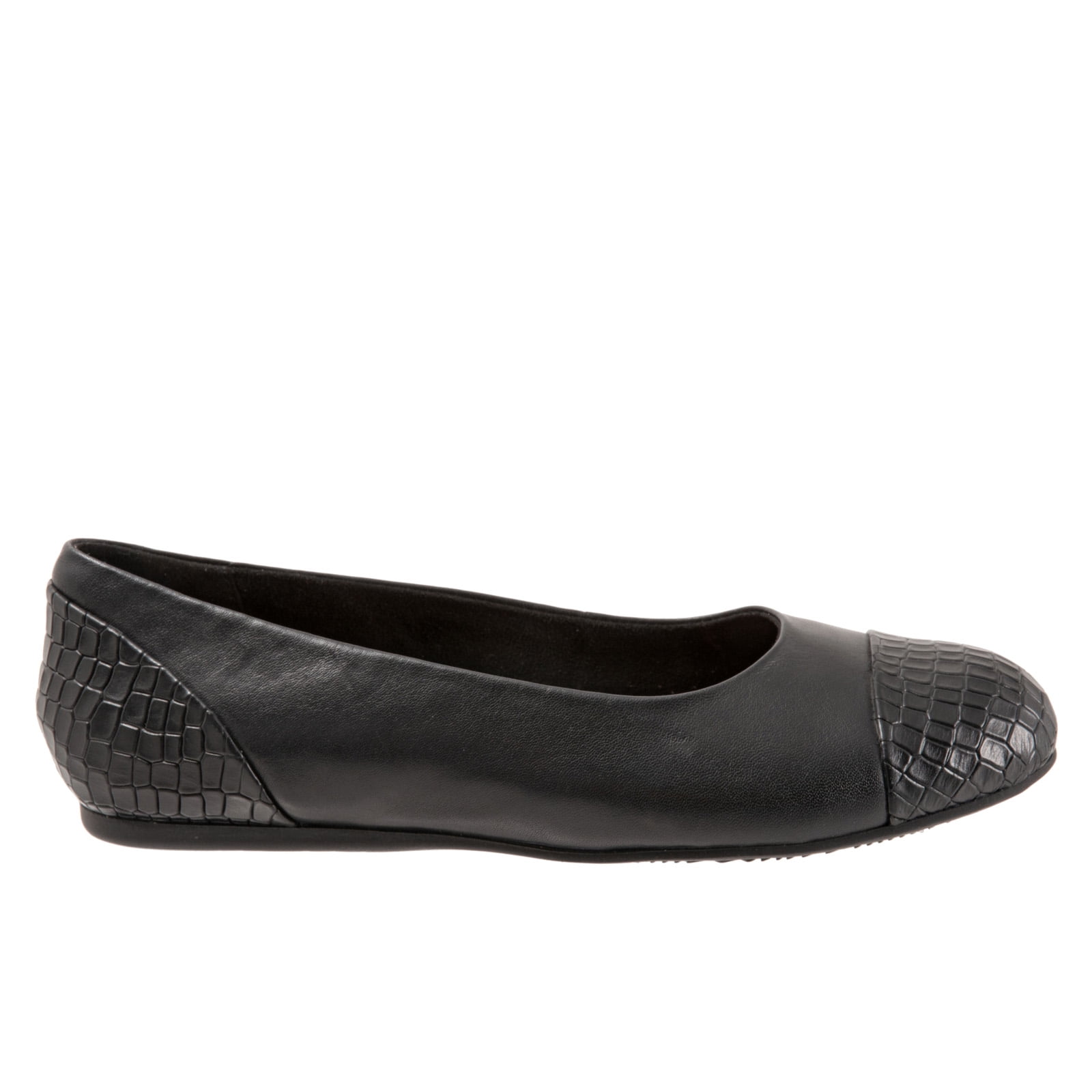 Softwalk Adult Womens Sonoma Cap Toe Ballet Flats - Walmart.com