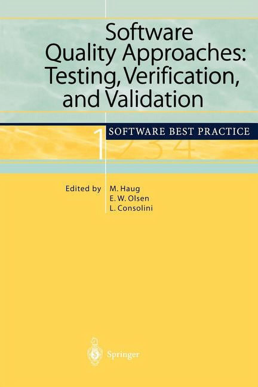 Software Best Practice Software Quality Approaches: Testing ...