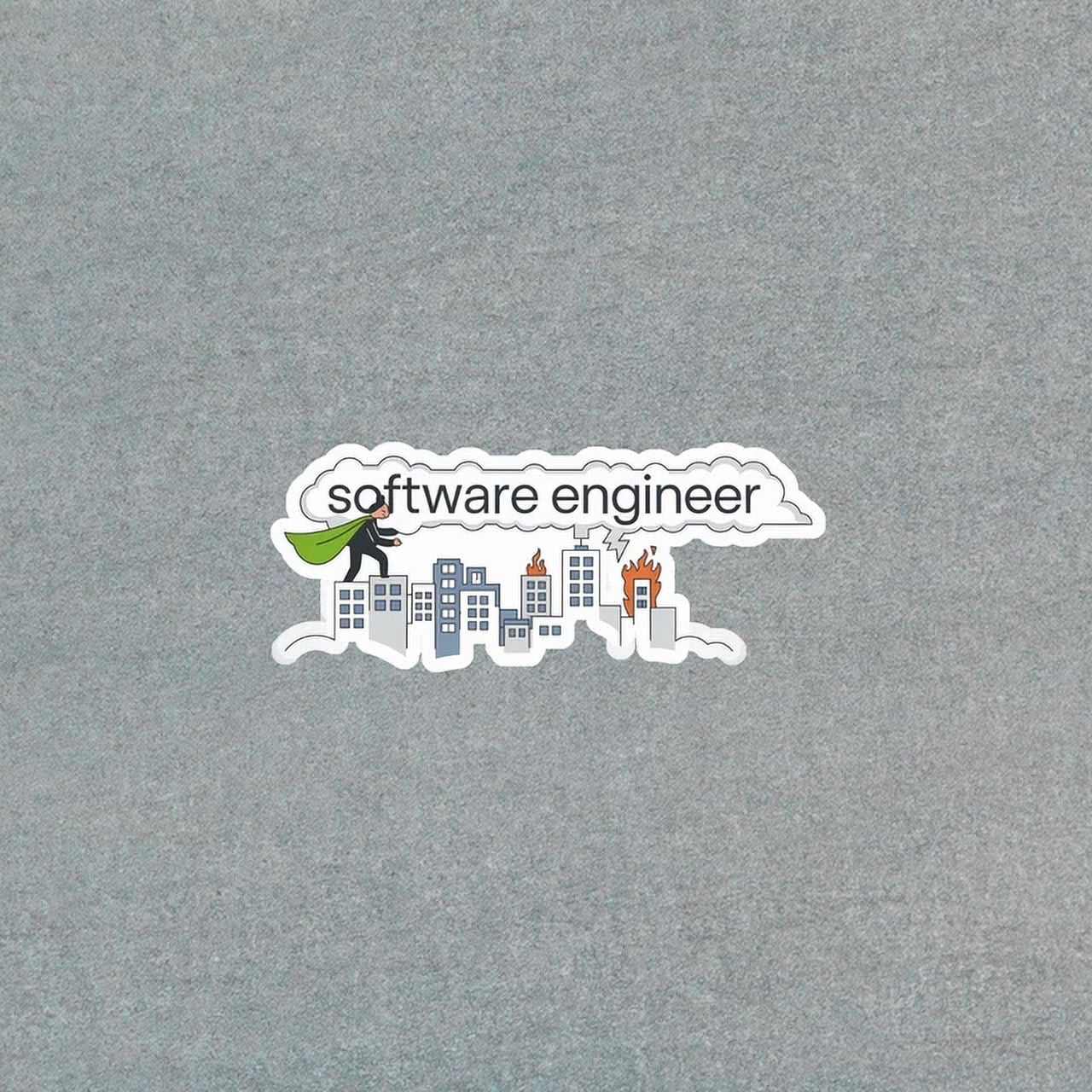 Software Engineer Definition Sticker - Programming Decalphone Decal Water Bottle Stickers, Vinyl ...