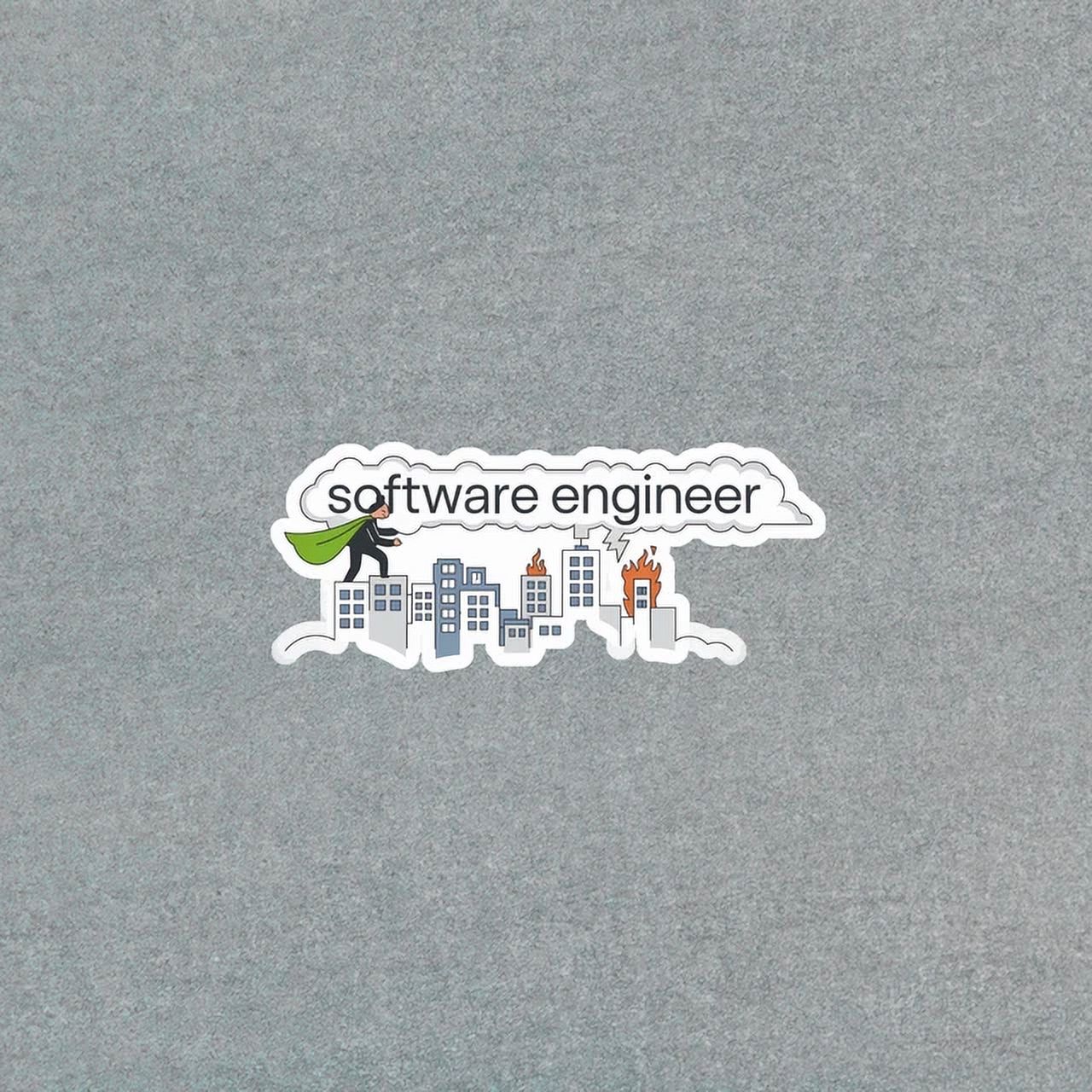 Software Engineer Definition Sticker - Programming Decalphone Decal ...