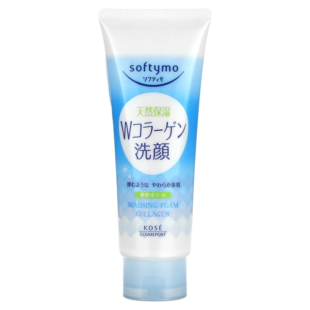 Softymo Face Cleansing Foam, Collagen, 5.3 oz (150 g) - Walmart.com