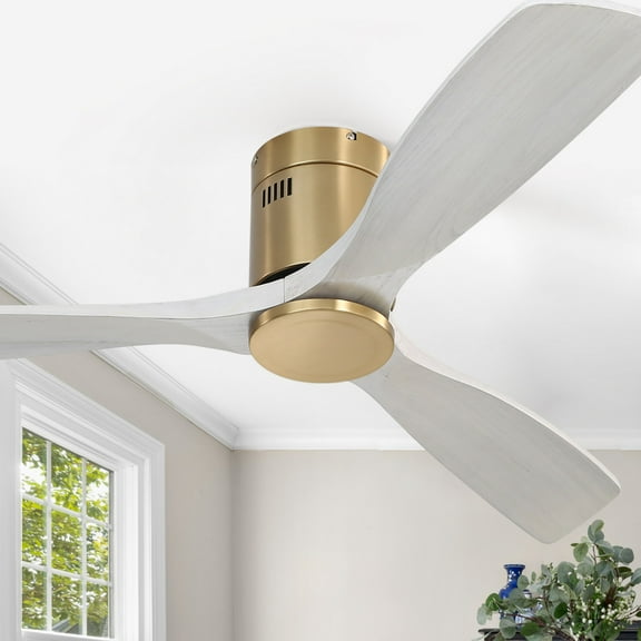 CACI Mall 46 inch Ceiling Fans with Lights, Small Indoor/Outdoor ...