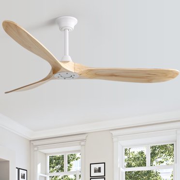 Retractable Ceiling Fan with Light and Remote Control 3 Blades 42 inch ...