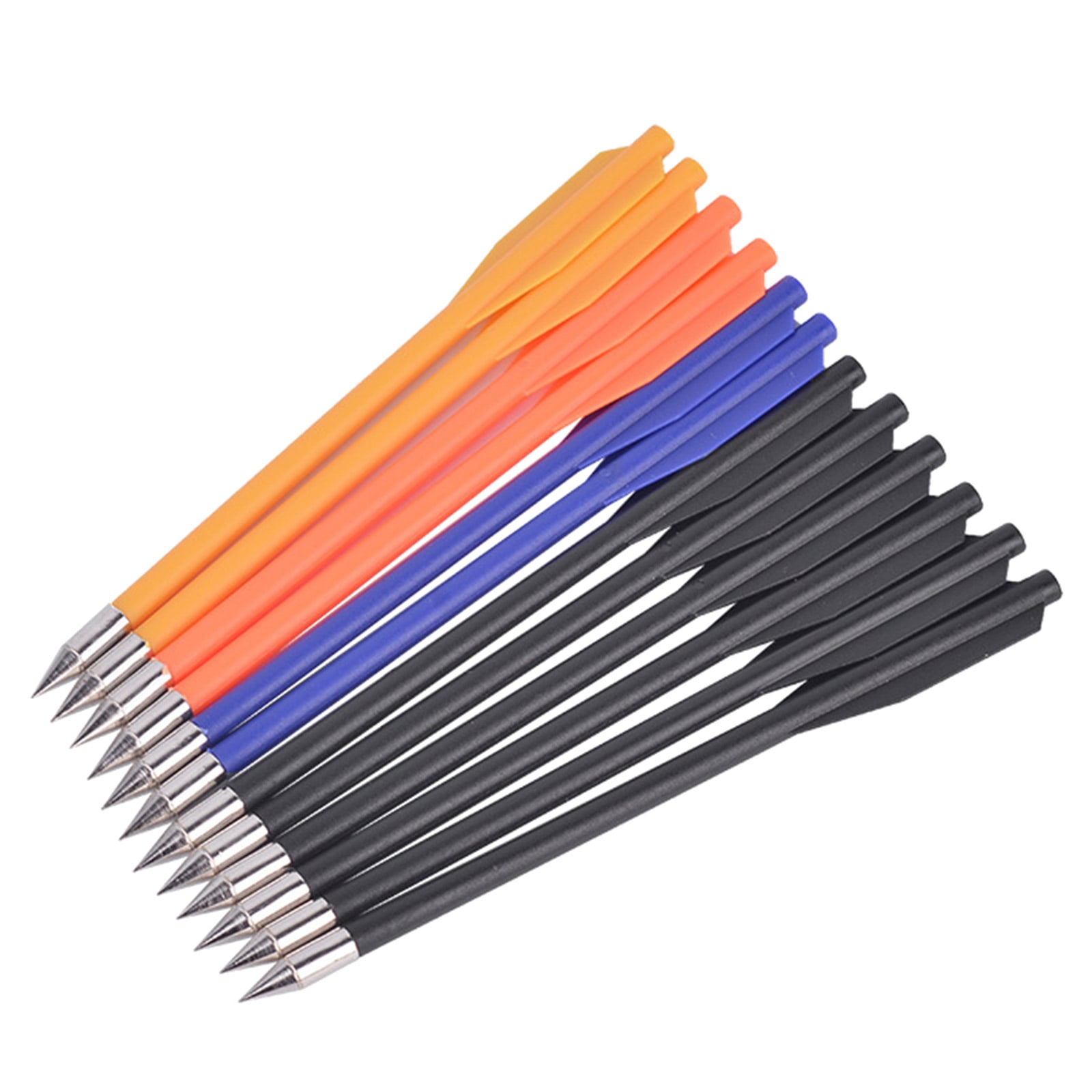 Sofullue 12x 6.3In Military Plastic Crossbow Hunting Small Bolts Mix ...