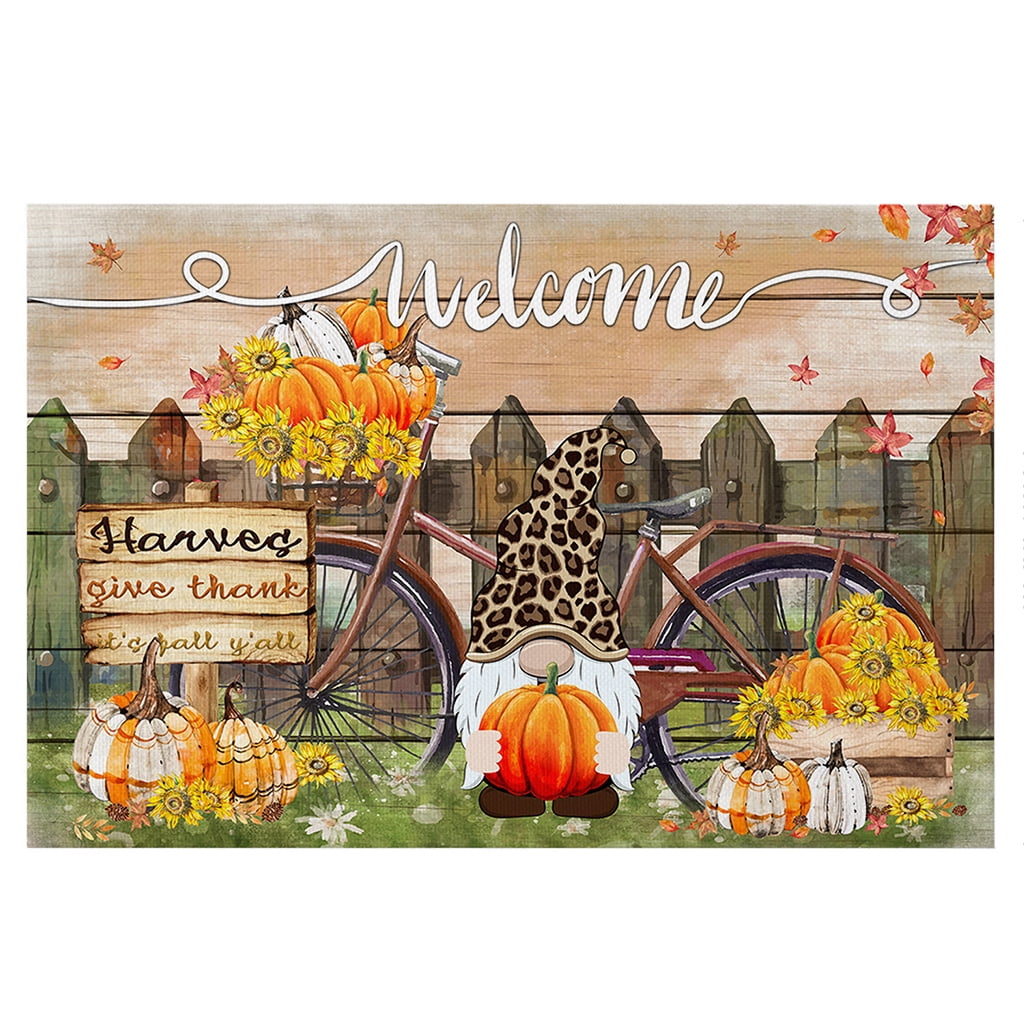 Sofullue Set of 4 Autumn Fall Decor Kitchen Placemats, Thanksgiving ...