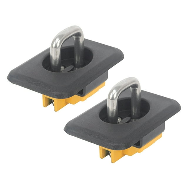 Sofullue Tie Down Anchors Retractable Truck Bed Top Side D Rings for ...