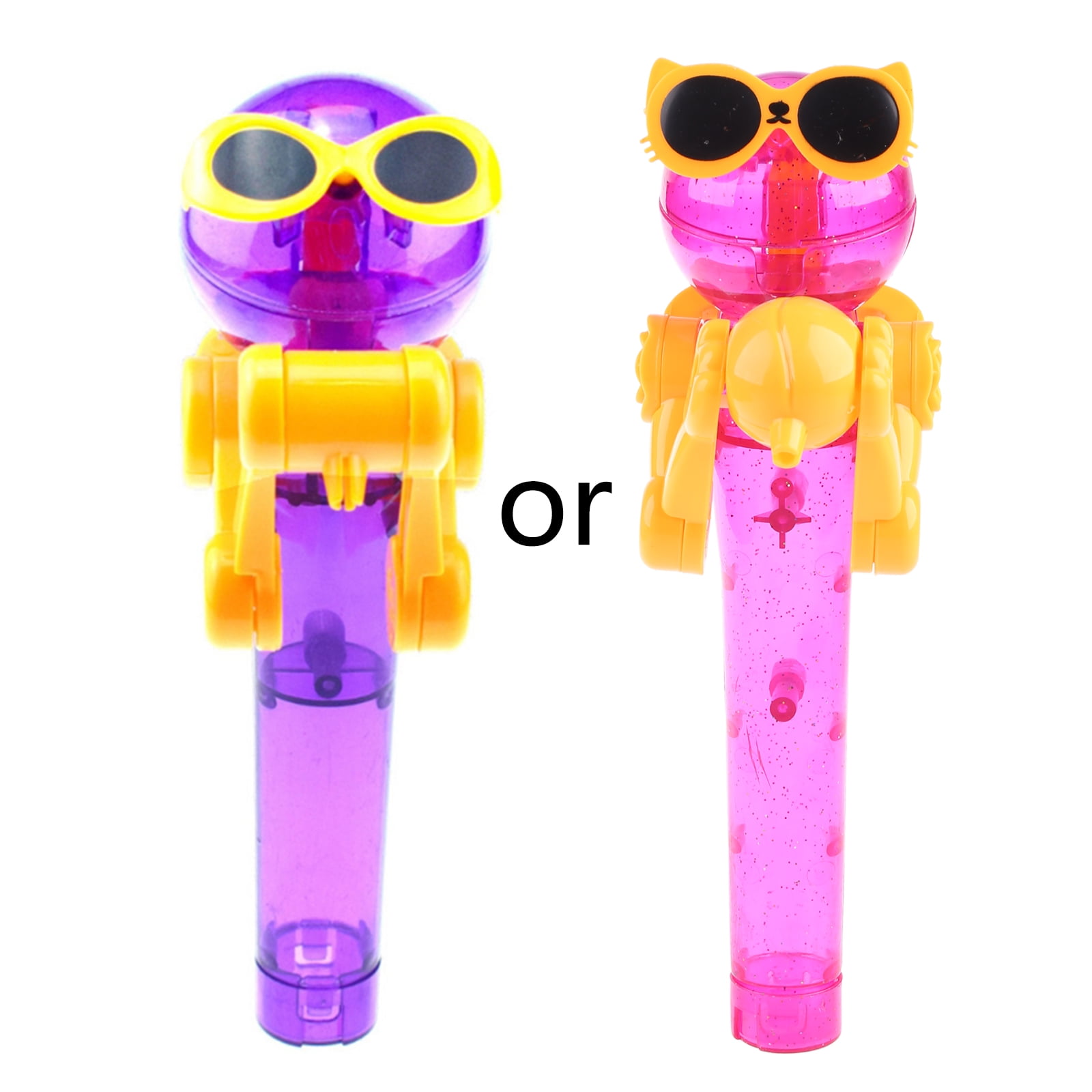 Sofullue for Creative Kids Eating Lollipops Robot Lollipop Candy Stand ...