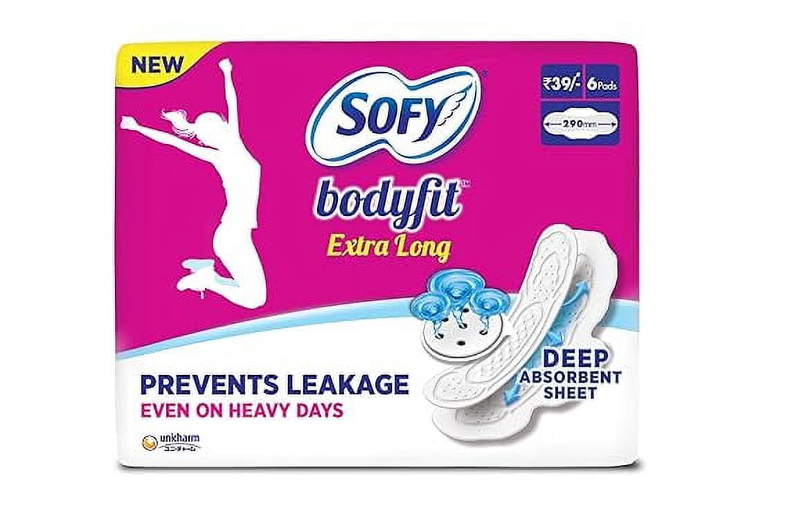 Sofy Bodyfit - XL (6 Pads) (Pack of 10 ) - Walmart.com