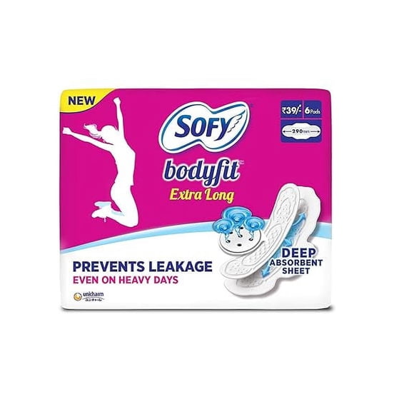 Sofy Bodyfit - XL (6 Pads) (Pack of 10 ) - Walmart.com