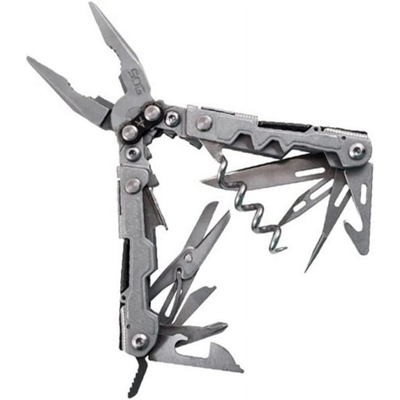 Sog Pl1001-Cp Powerlitre Stonewash Ligthweight Bead Blast Multi-Tool ...