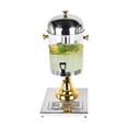 SOGA 2.11 gal Stainless Steel Beverage Dispenser – Transparent Jug for ...